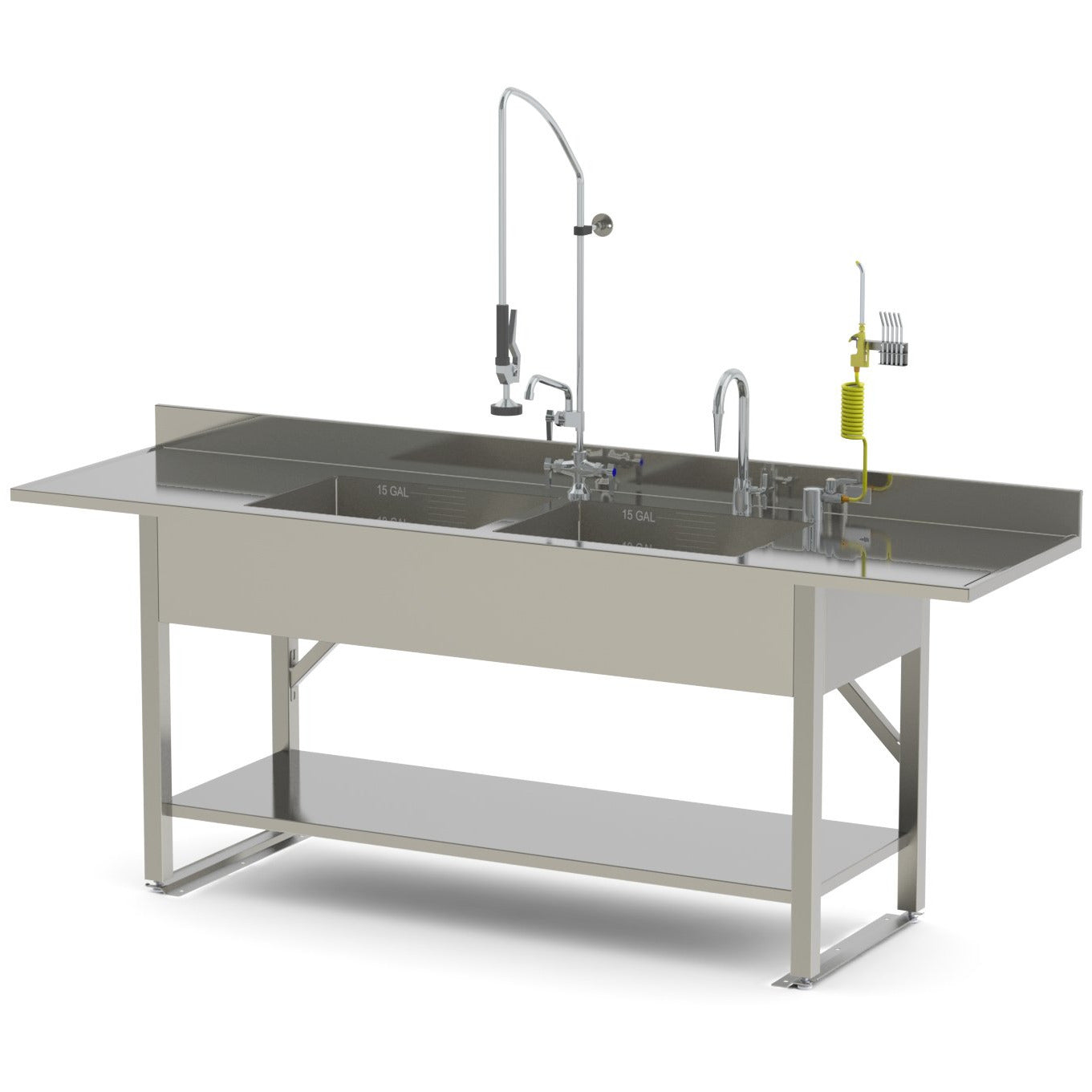 Processing Sinks (Pipe Base Units) – American Medical Services